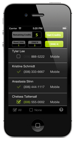 (306) it - Saskatchewan Area Code Updater